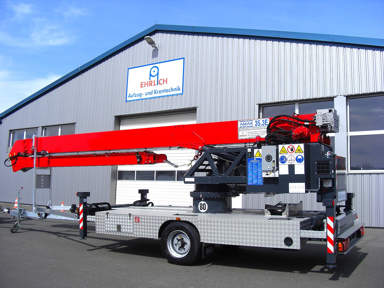 Gebraucht und neu am Lager - Ehrlich Krane