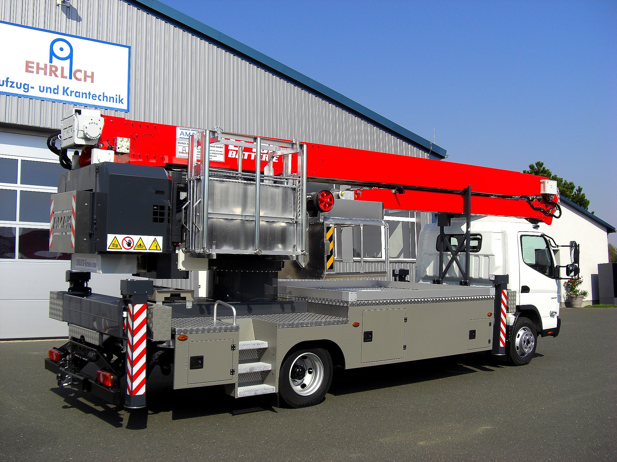 AMAK 65 E - der vollelektrische Autokran - Ehrlich Krane